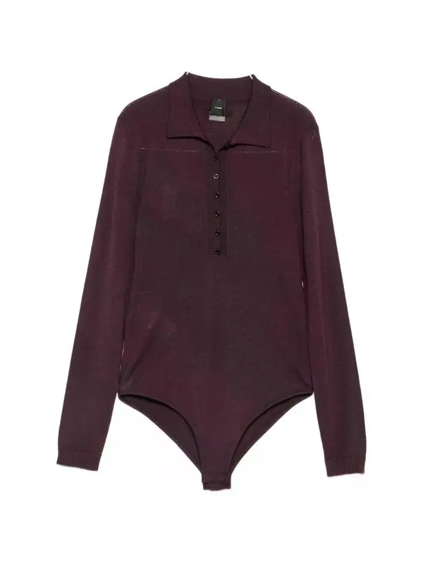 Pinko Long-sleeve Bodysuit - Purple