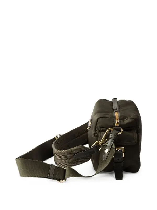 Prada Re-nylon And Leather Small Bag - Green