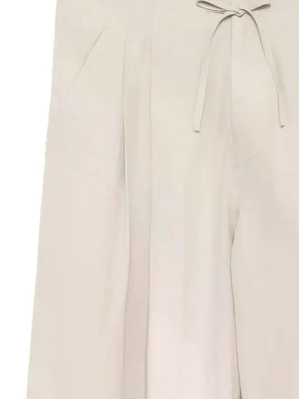 LESS Drawstring Pleated Trousers