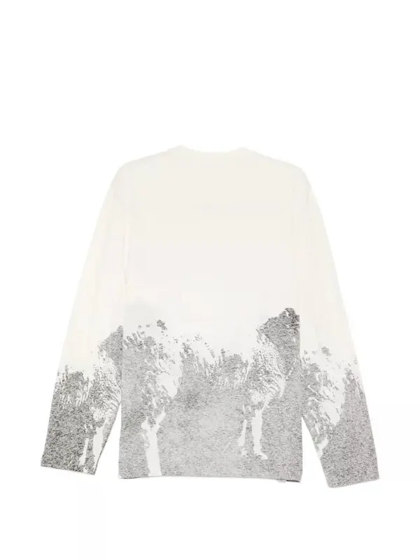CROQUIS Goat-print Long-sleeve T-shirt
