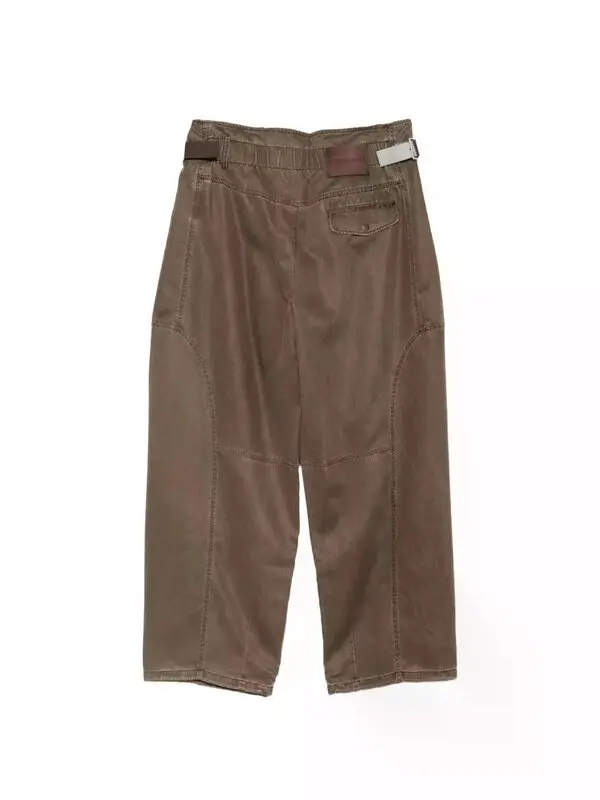 CROQUIS Wide-leg Trousers