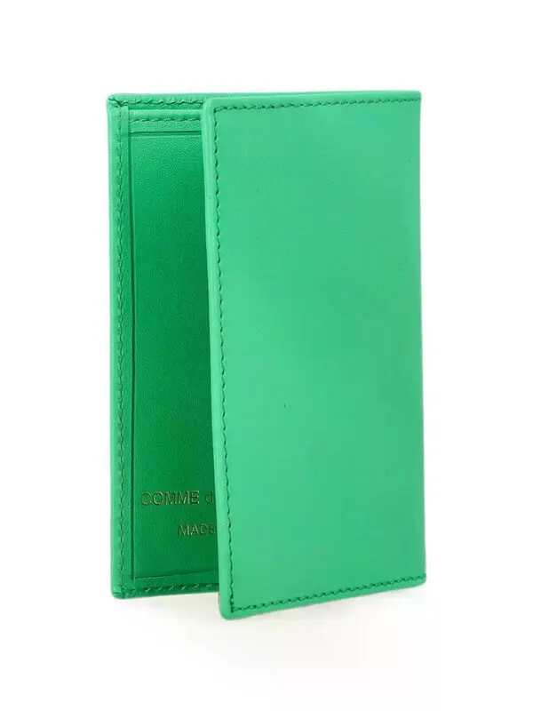 Comme Des Garçons Classic Bifold Cardholder - Green