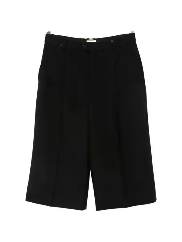 Saint Laurent Pleated Shorts