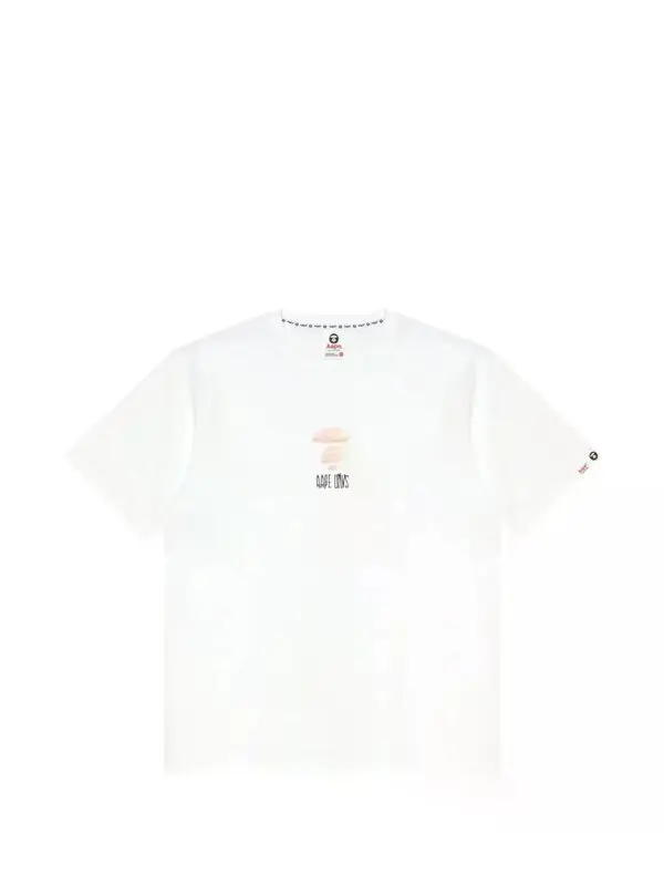 AAPE BY *A BATHING APE Graphic-print T-shirt - White