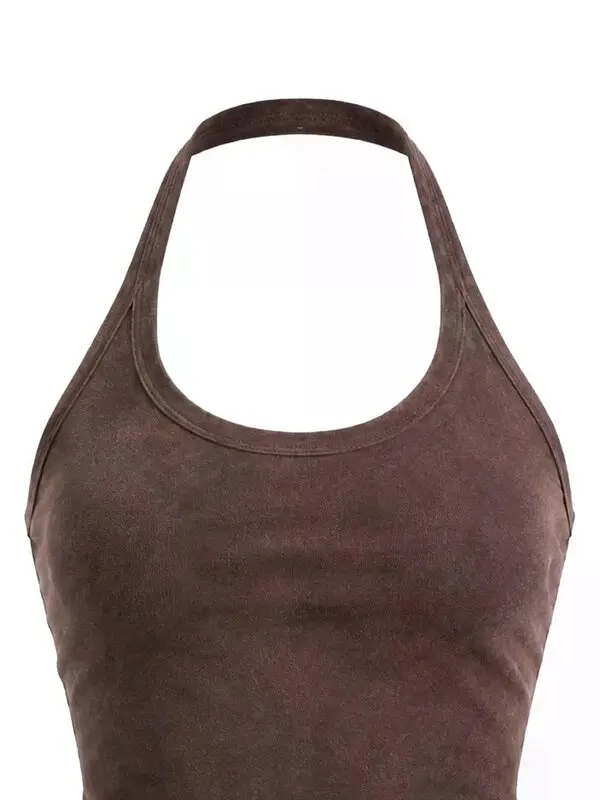 Stouls Cherry Halterneck Top