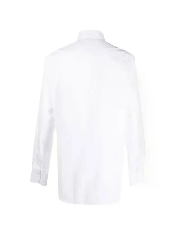 FINAMORE 1925 Spread-collar Long-sleeve Shirt