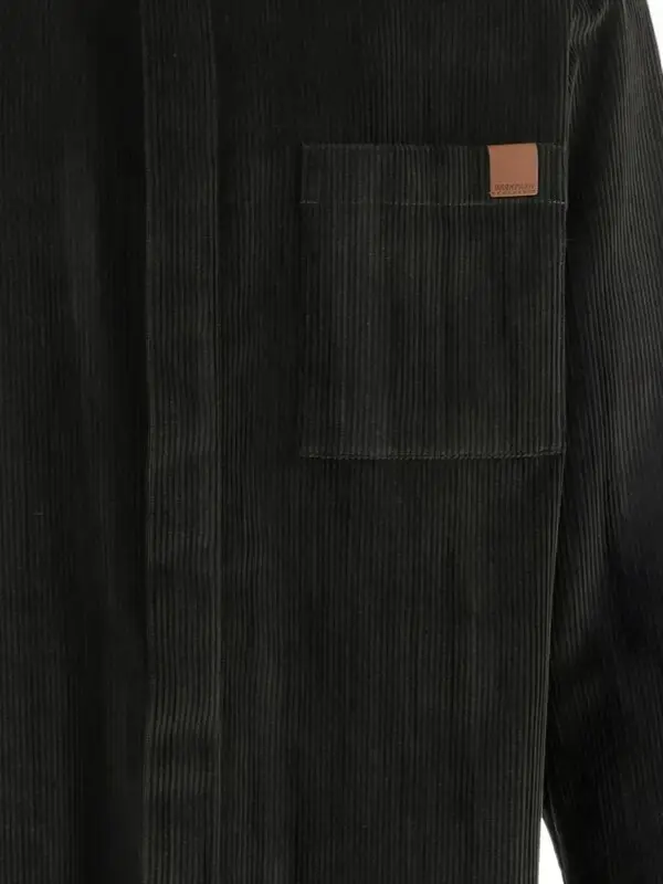 DARKPARK Chest-pocket Corduroy Shirt