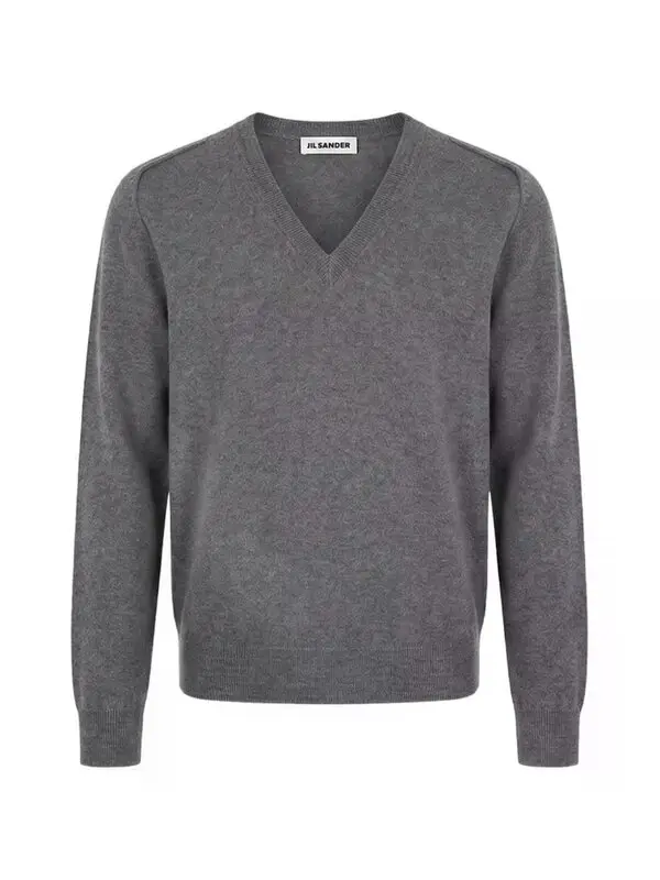 JIL SANDER V-neck Cashmere Sweater