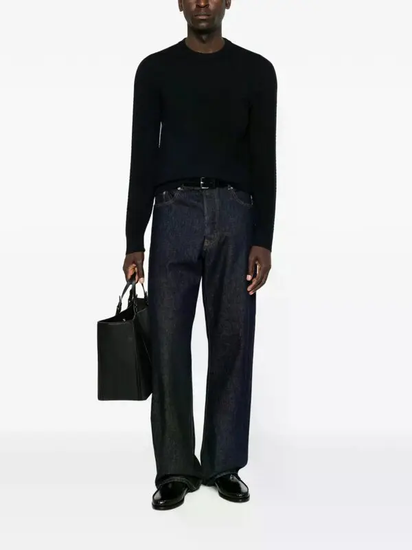 Giorgio Armani Waffle-knit Sweater