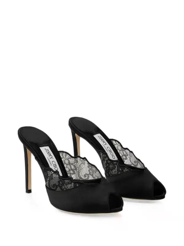 JIMMY CHOO Brigitte Mules 100