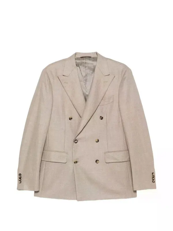 Canali Double-breasted Peak-lapels Blazer