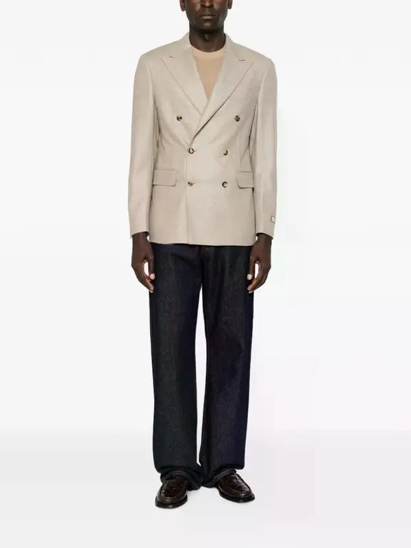 Canali Double-breasted Peak-lapels Blazer