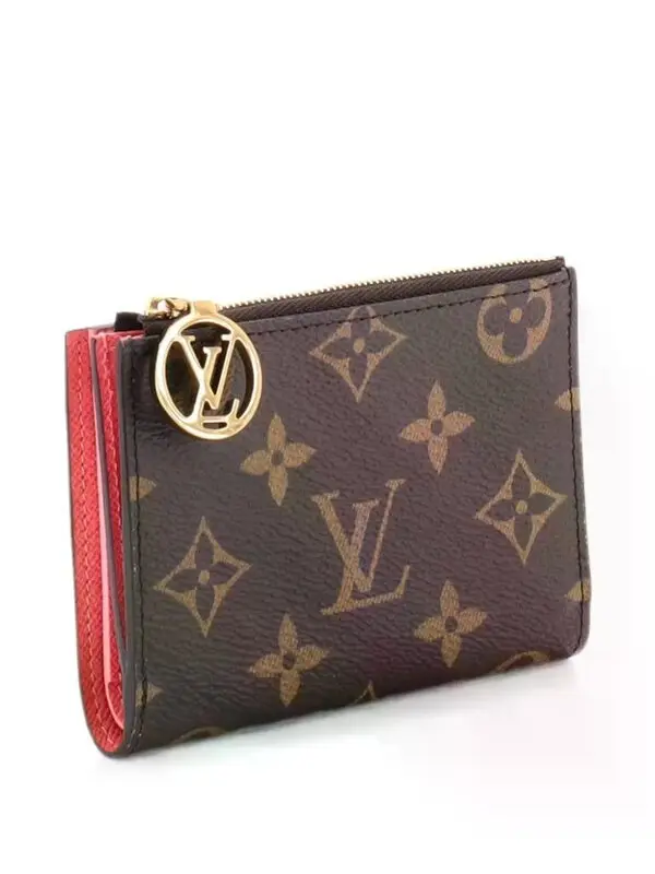 LOUIS VUITTON Lisa Wallet Monogram Canvas Small Wallets