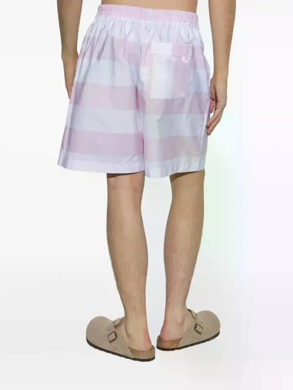 Jacquemus Striped Jacquard-pattern Shorts