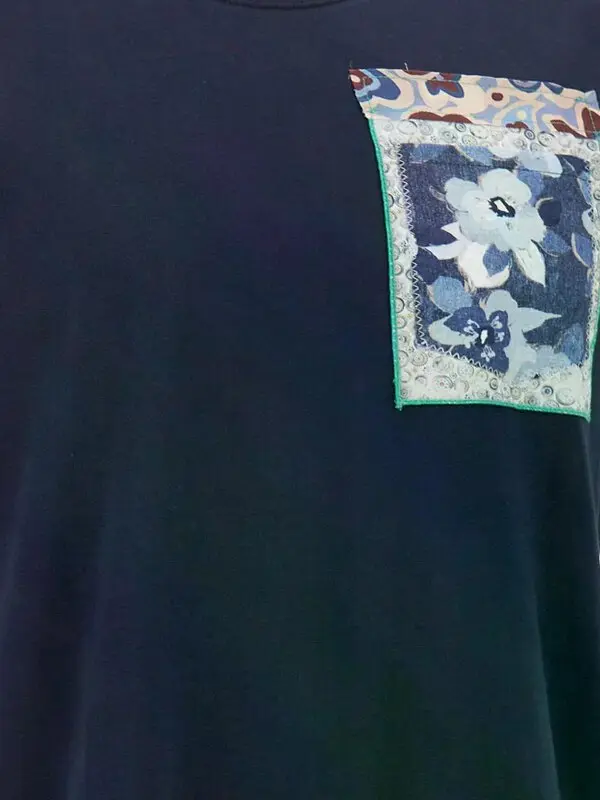 BOB Patchwork-pocket T-shirt