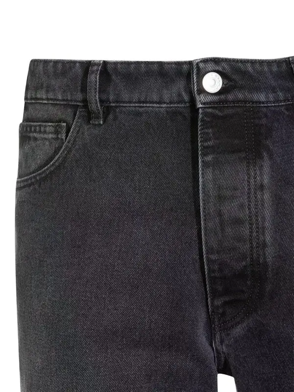 Marni Logo-patch Straight-leg Jeans