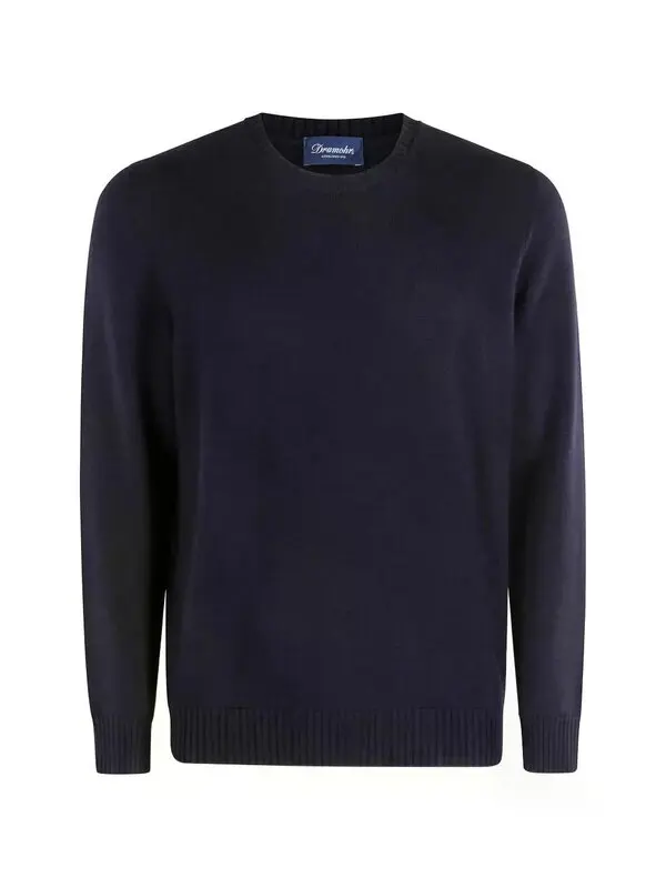 DRUMOHR Crew-neck Ribbed-trim Sweater