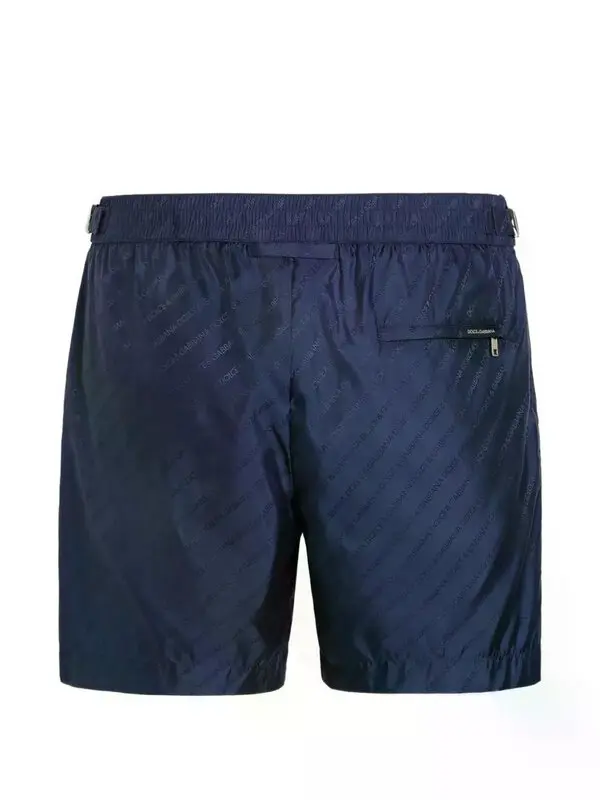 Dolce & Gabbana Jacquard Logo Swim Boxers
