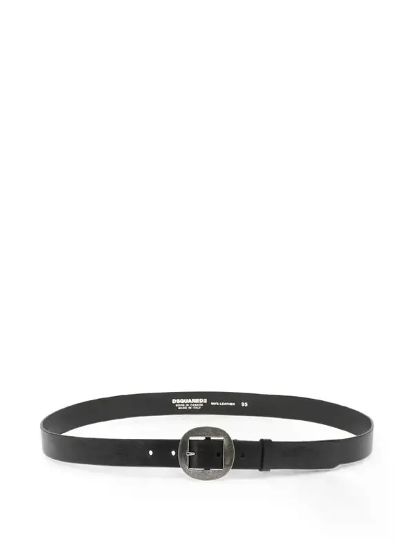 Dsquared2 Logo-debossed Leather Belt