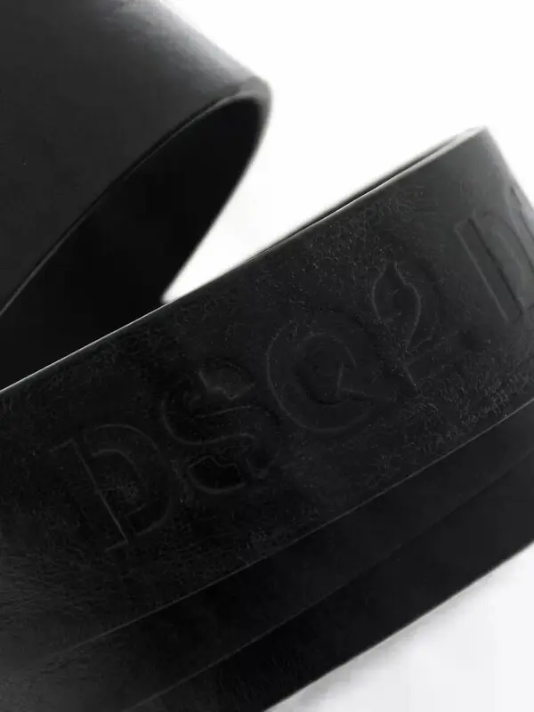 Dsquared2 Logo-debossed Leather Belt