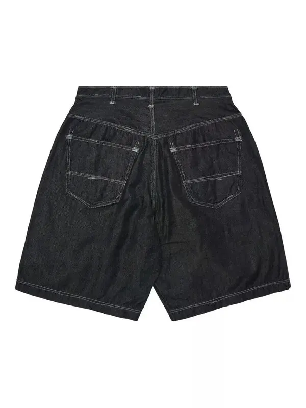Junya Watanabe Button-fastening Denim Shorts