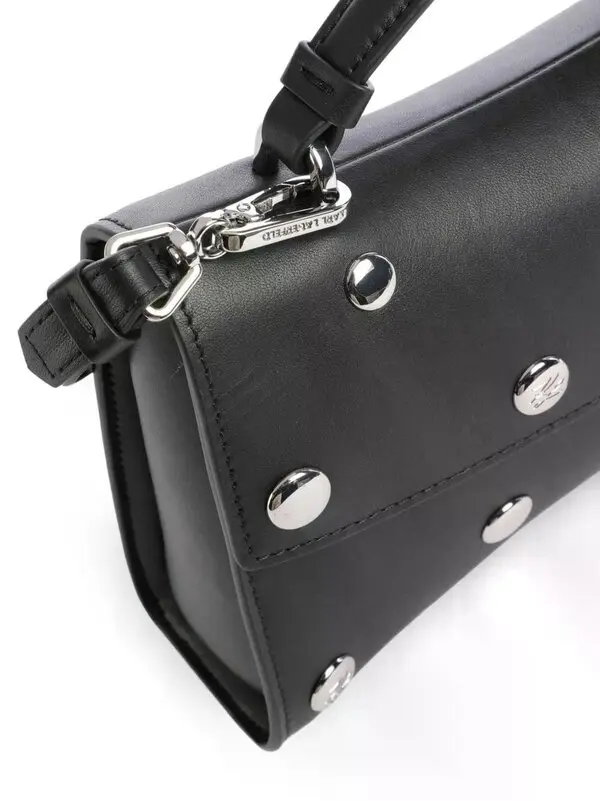 Karl Lagerfeld K/autograph Studded Leather Tote Bag