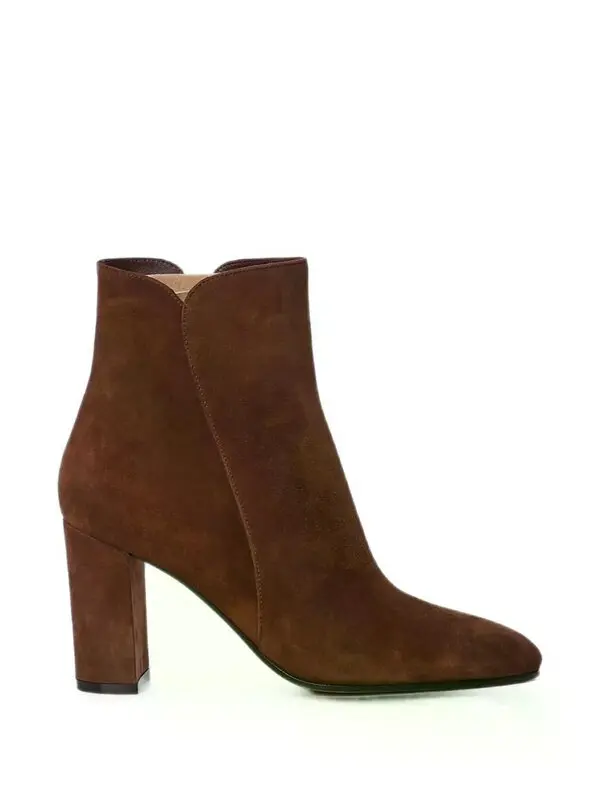 GIANVITO ROSSI Lisa Suede Ankle Boots