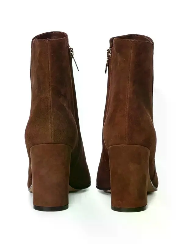 GIANVITO ROSSI Lisa Suede Ankle Boots