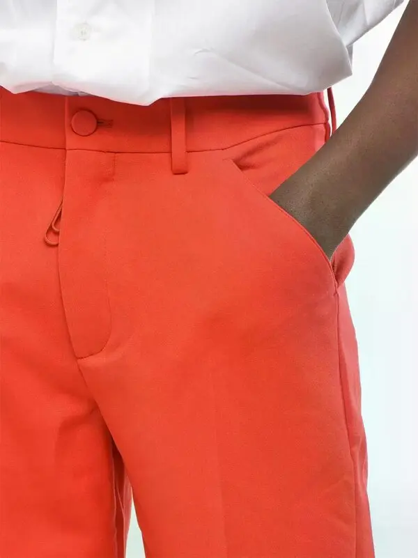 Off-White Logo Print Bootcut Trousers
