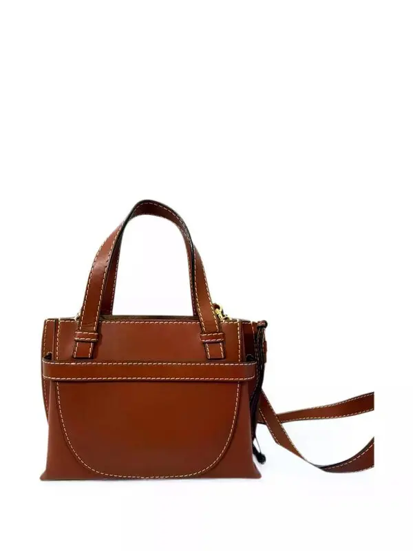 Loewe Gate Knotted Leather Tote Bag