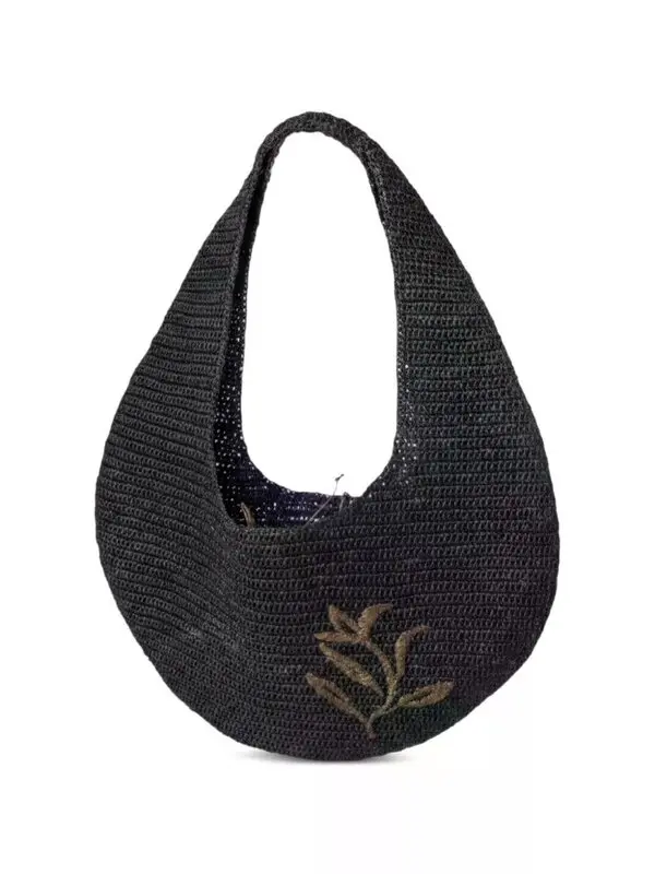 GABRIELE FRANTZEN Floral-embroidered Shoulder Bag