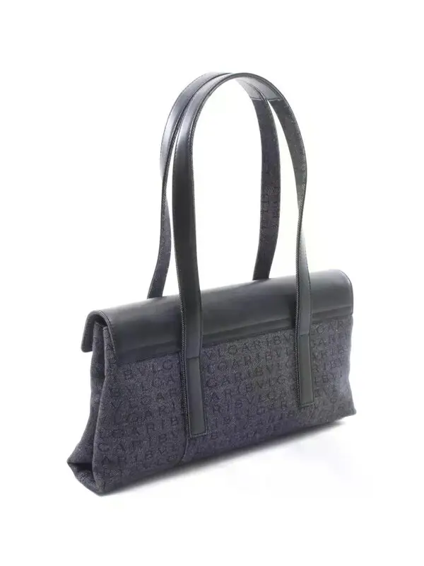 BVLGARI Logomania Shoulder Bag - Black