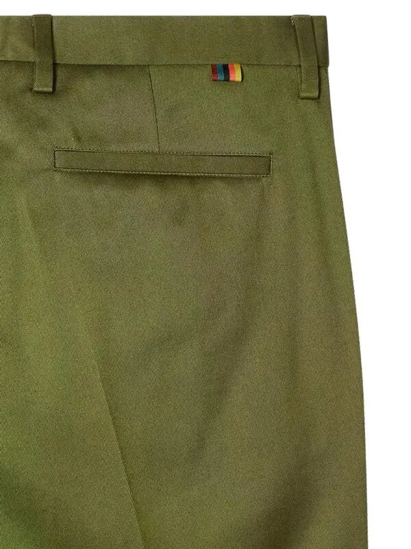 Paul Smith Slim-fit Stretch-cotton Chinos - Green