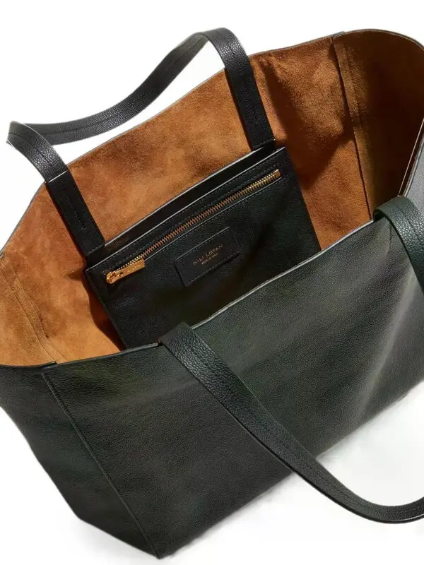 NILI LOTAN Keith Grained Leather Tote Bag