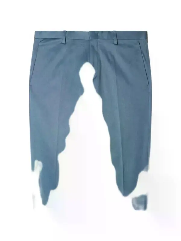 Paul Smith Slim-fit Stretch-cotton Chino Pants - Blue