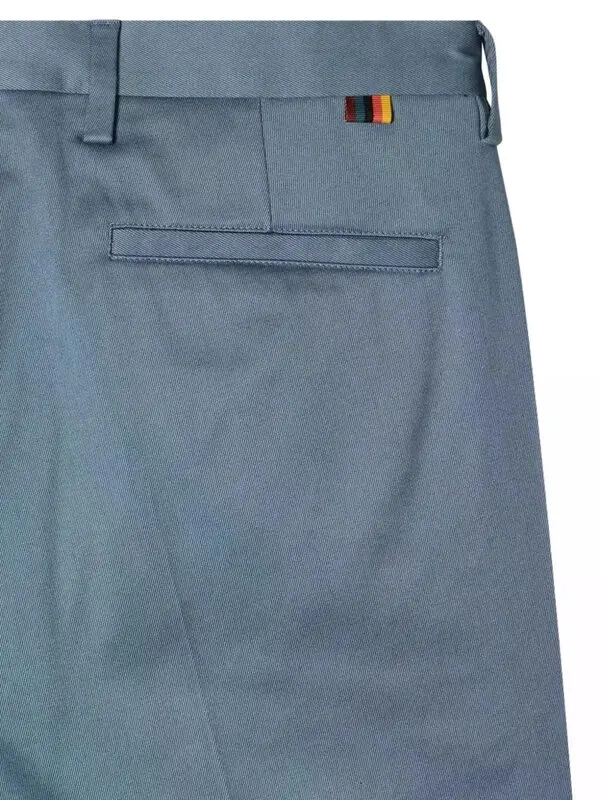 Paul Smith Slim-fit Stretch-cotton Chino Pants - Blue