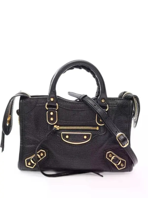 Balenciaga 2010s Nano City Handbag - Black