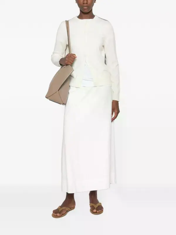 Eric Bompard Cashmere Crew-neck Cardigan