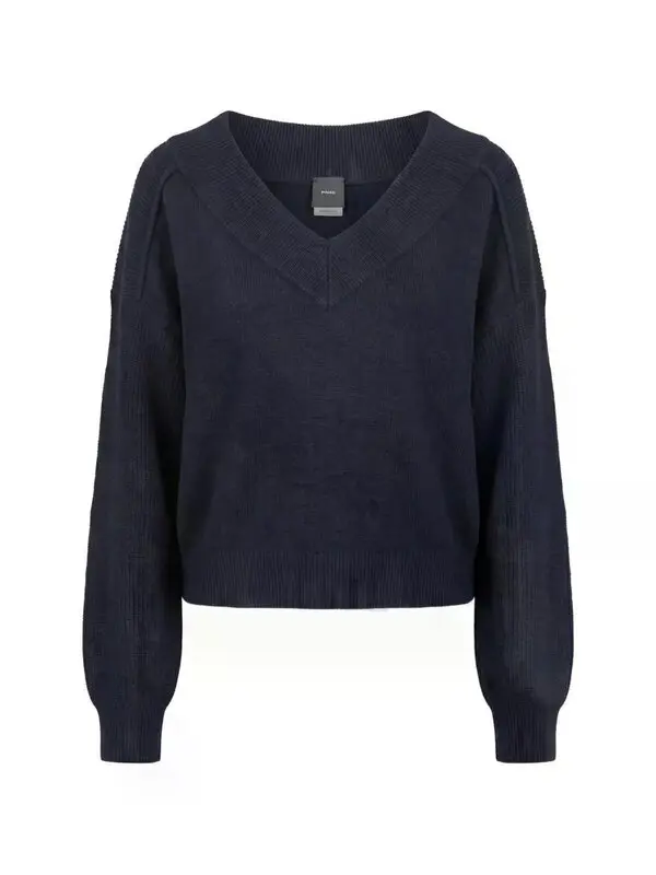 Pinko Cropped Wool Sweater