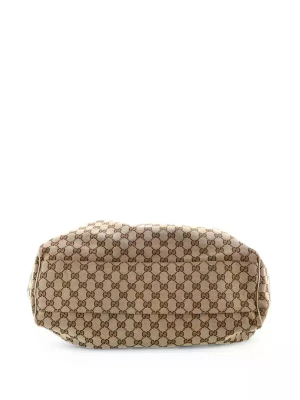 Gucci Sukey Gg Canvas With Leather Large Tote Bag
