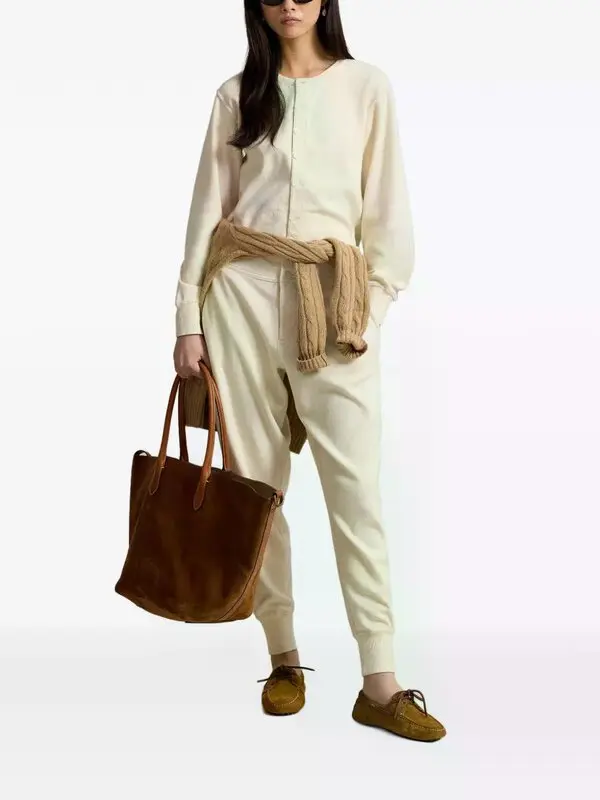 Polo Ralph Lauren Ribbed-trim Button-up Cardigan