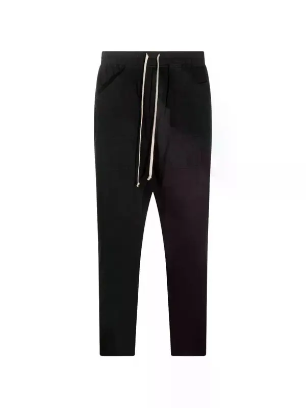 Rick Owens Drawstring-waist Drop-crotch Trousers
