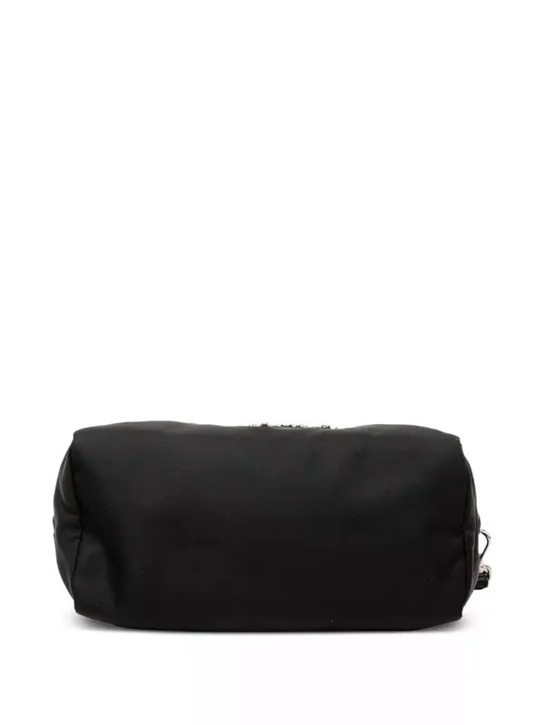 Prada Tessuto Robot Applique Wristlet Pouch