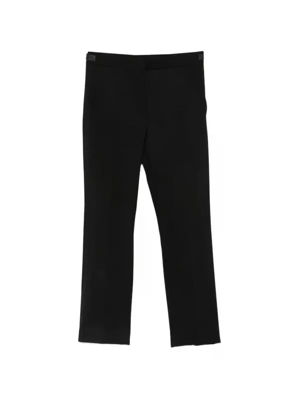 Max Mara Stretch Wool Canvas Tailored Trousers