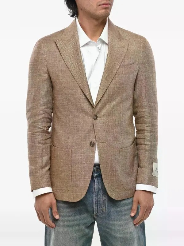 Corneliani Cc Collection Single-breasted Peak-lapel Blazer