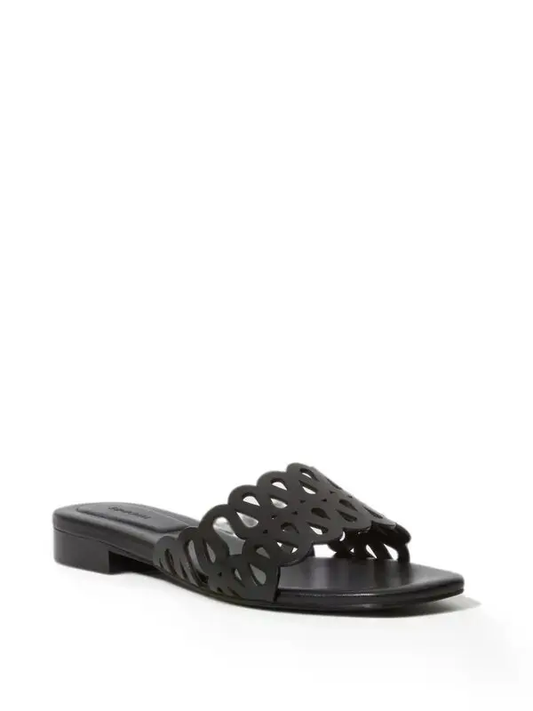 Simkhai Mccall Laser-cut Flat Sandals