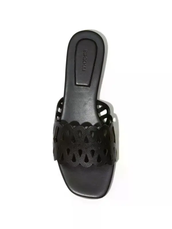 Simkhai Mccall Laser-cut Flat Sandals