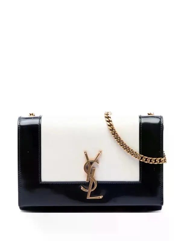 Saint Laurent Monogram Kate Chain Shoulder Bag - Black