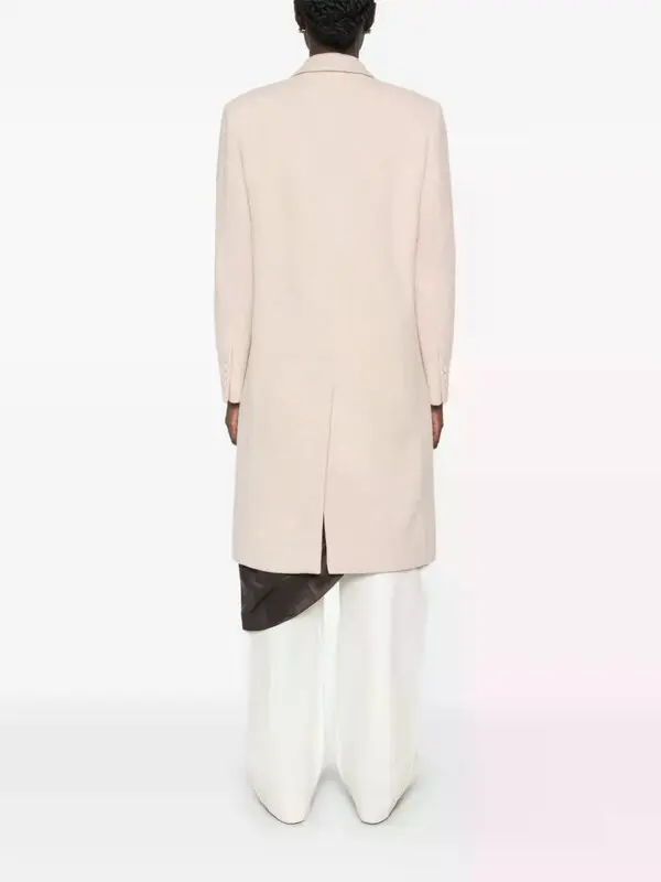 LARDINI Double-breasted Wool Coat
