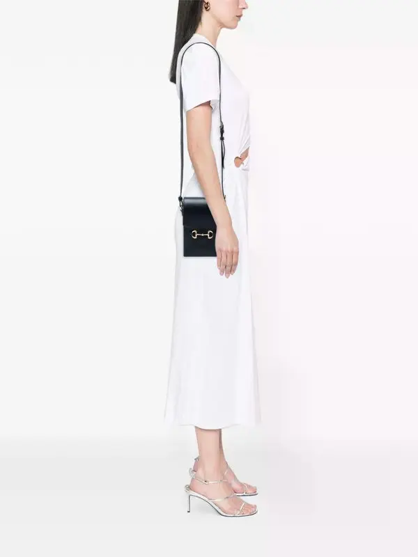 Gucci 1955 Mini Leather Horsebit Crossbody Bag